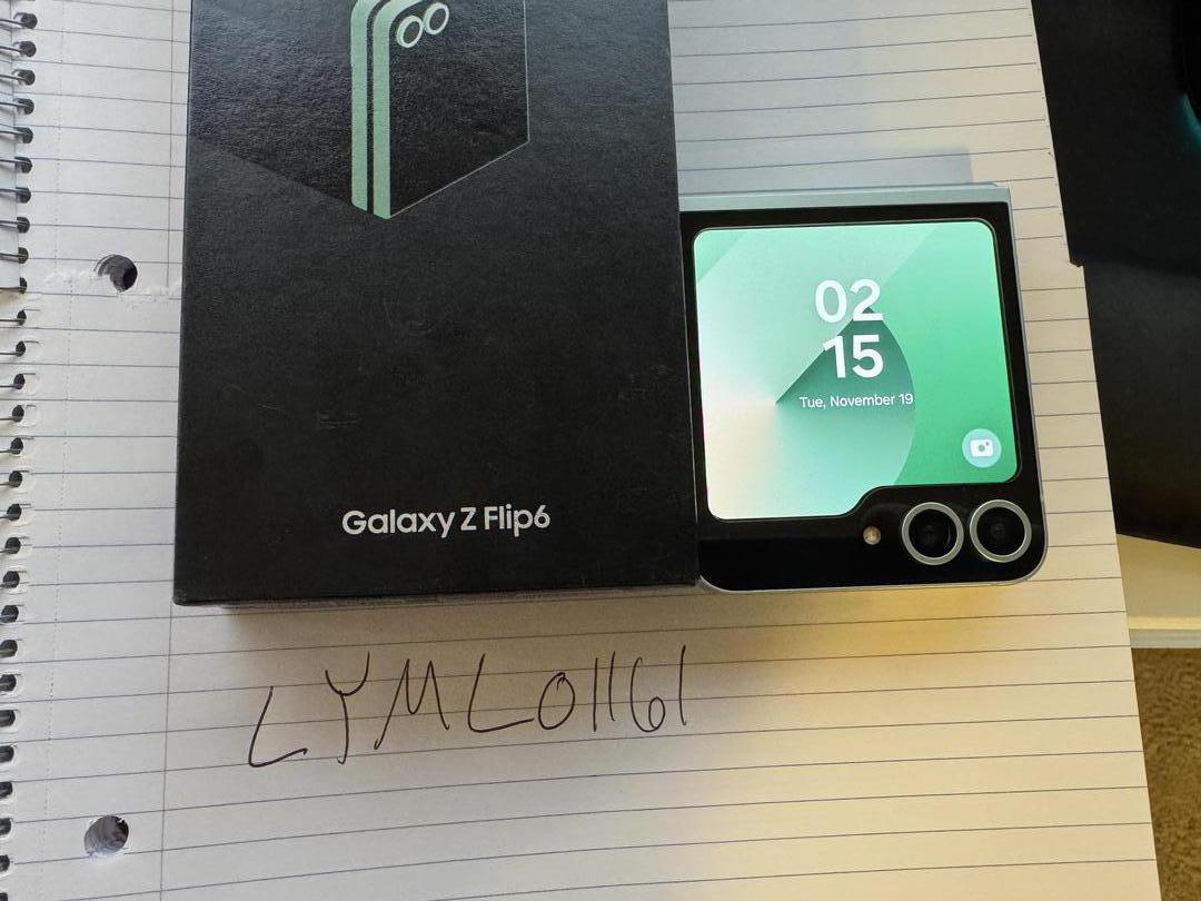 Samsung Galaxy Z Flip6 - Verizon, Mint, 512GB, 12GB, SM-F741U ...