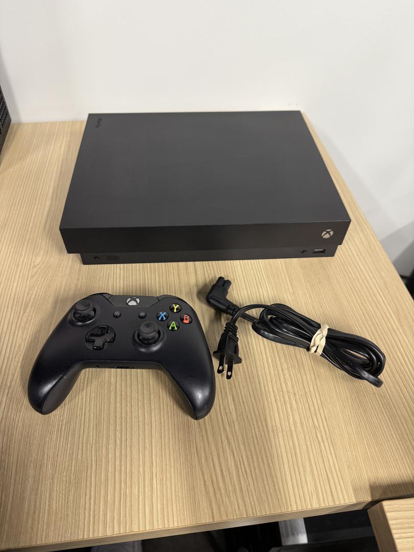 Xbox One X 2017 Black Standard LYMN35270 Swappa