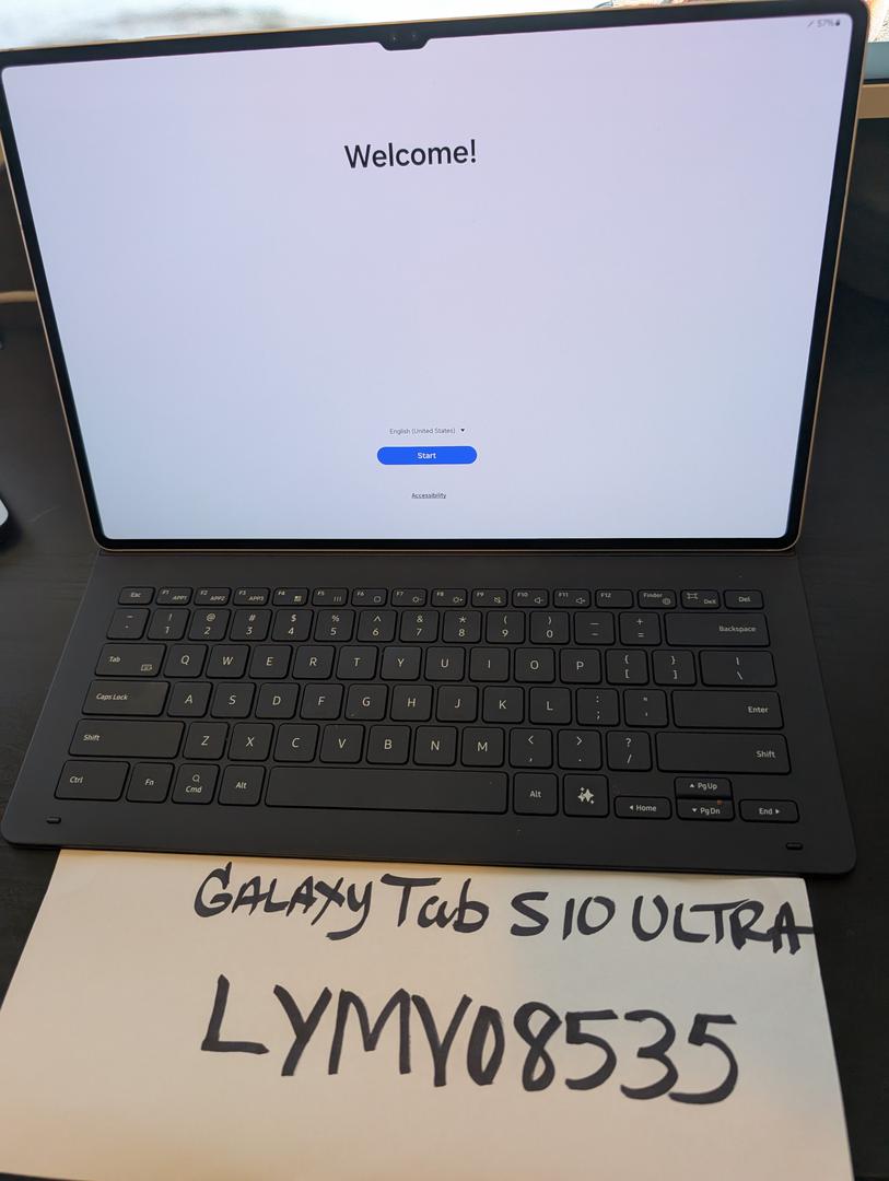 Samsung Galaxy Tab S10 Ultra - Wi-Fi, Platinum Silver, 256GB, 12GB, SM ...