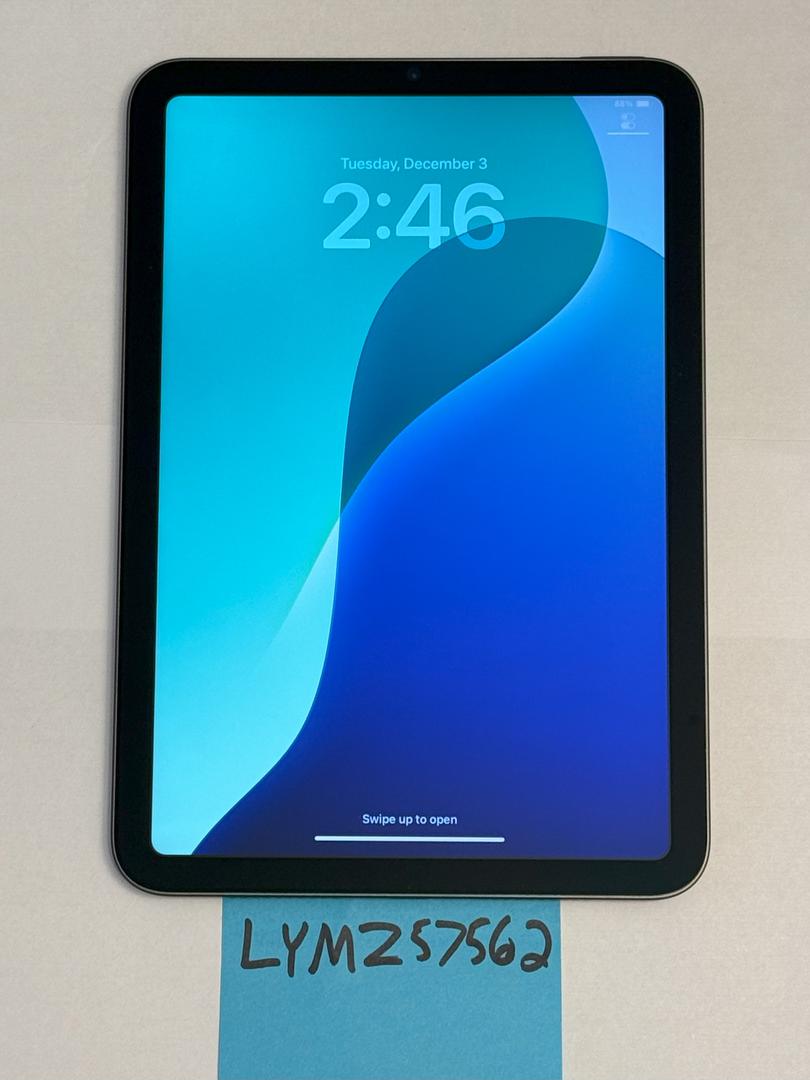 Apple iPad Mini 6th Gen - Wi-Fi, Gray, 64GB, A2567 - LYMZ57562 - Swappa