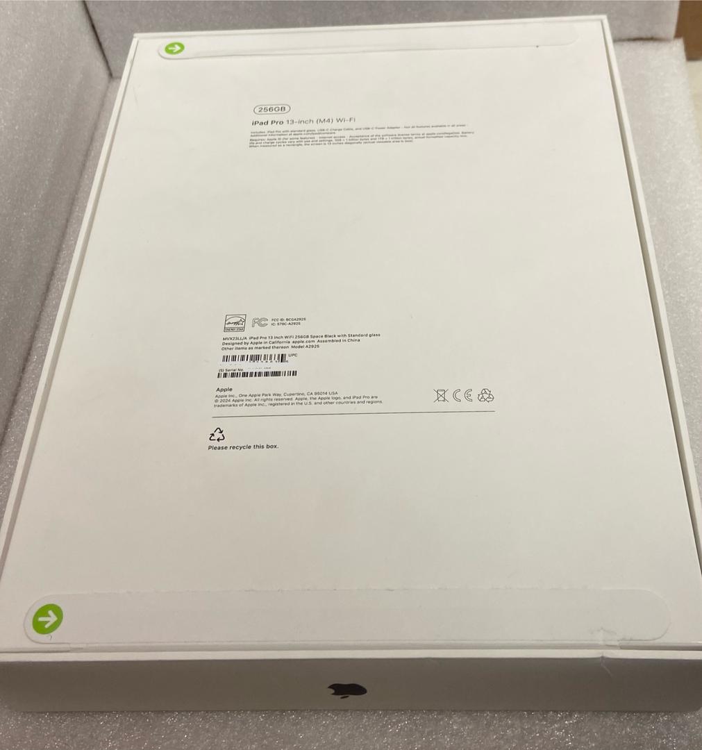 Apple iPad Pro 13" (M4) 2024 - Wi-Fi, Black, 256GB, 8GB, A2925 ...