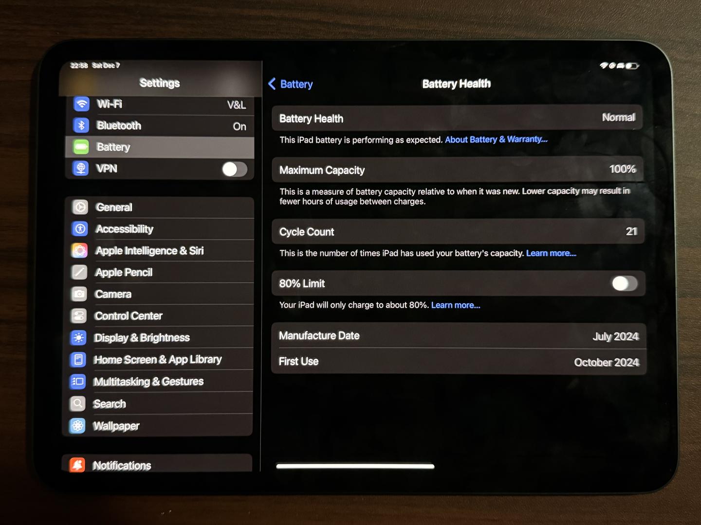 Apple iPad Pro 11" (M4) 2024 - Wi-Fi, Black, 256GB, 8GB, A2836 ...