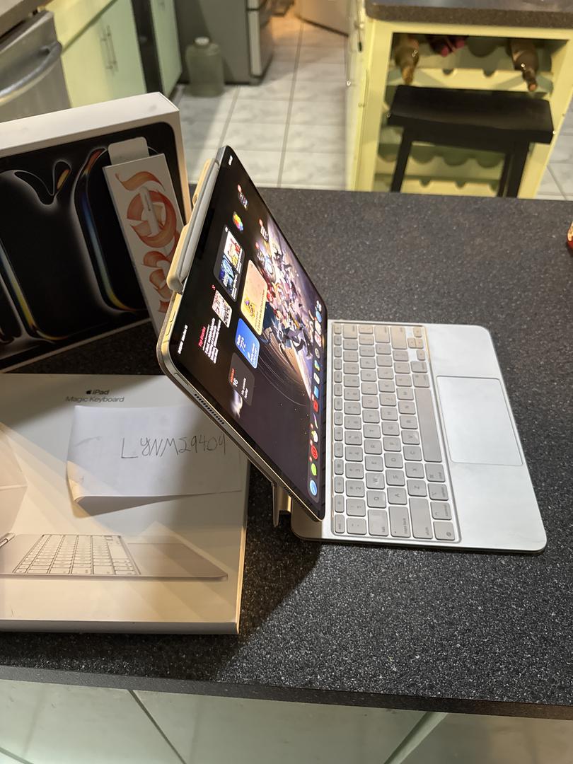 Apple iPad Pro 13" (M4) 2024 - Wi-Fi, Silver, 1TB, 16GB, A2925, Nano ...