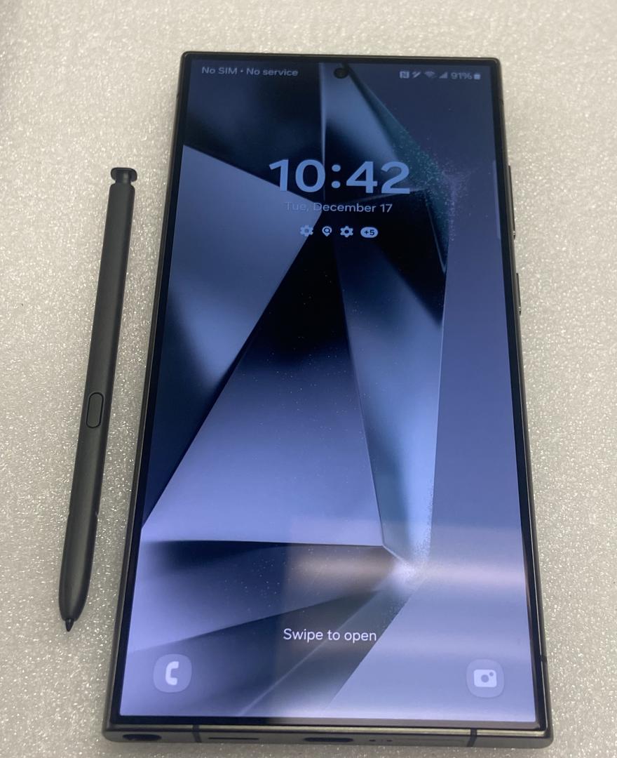 Samsung Galaxy S24 Ultra - AT&T, Black, 256GB, 12GB, SM-S928U ...