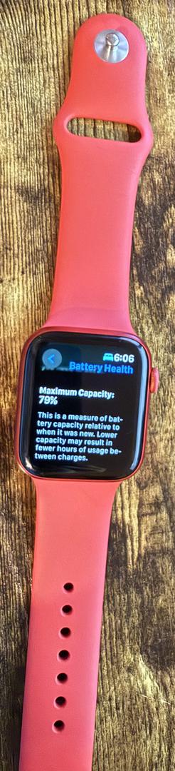 Apple Watch Series 6 44mm - Red, A2292 - GPS, Aluminum - LYNN55177 - Swappa