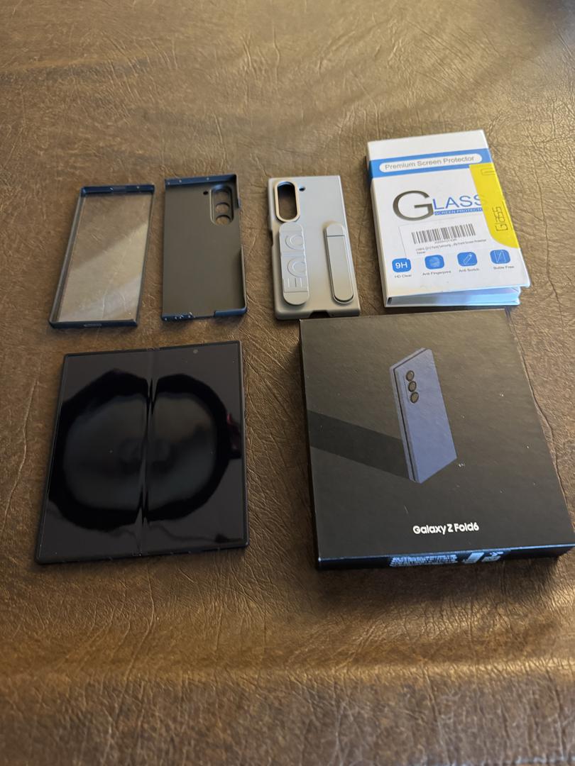 Samsung Galaxy Z Fold6 - Unlocked, Navy Blue, 256GB, 12GB, SM-F956U1 ...