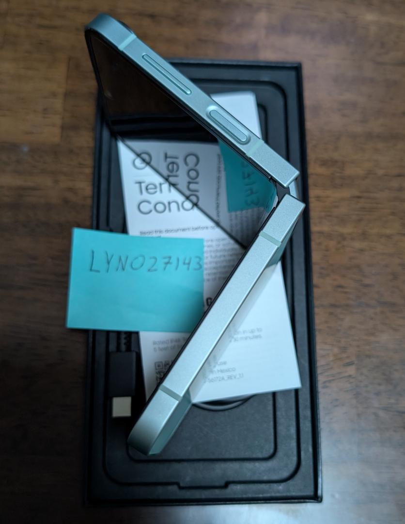 Samsung Galaxy Z Flip6 - Unlocked, Mint, 512GB, 12GB, SM-F741U1 ...