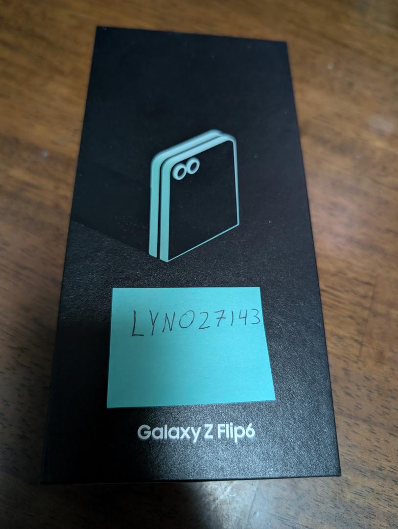 Samsung Galaxy Z Flip6 - Unlocked, Mint, 512GB, 12GB, SM-F741U1 ...