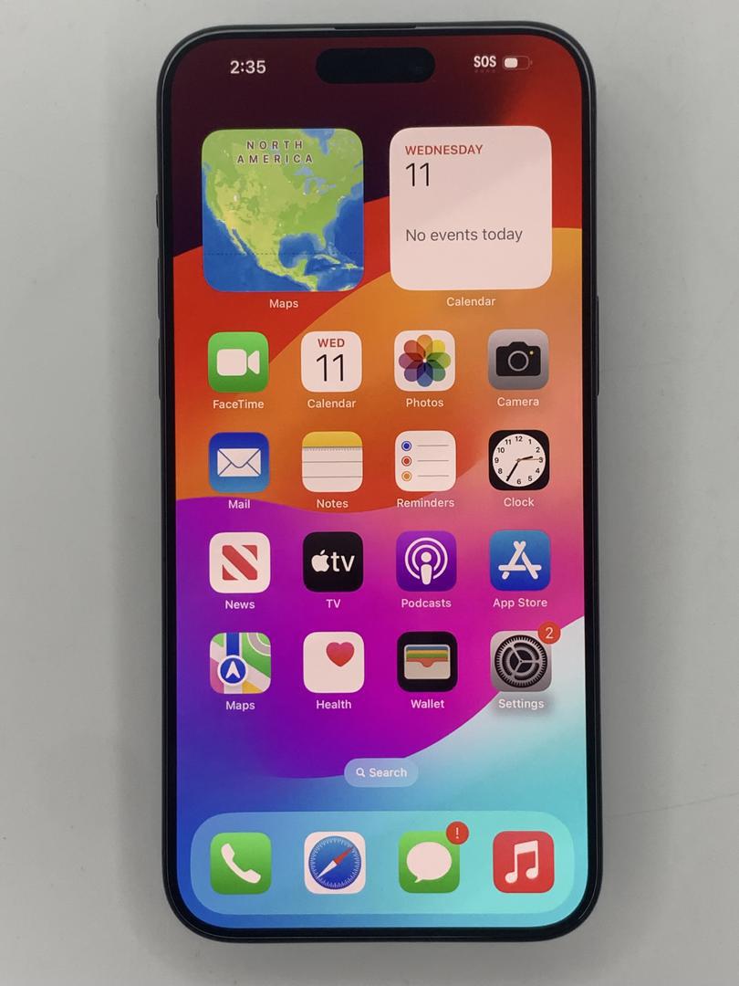 Apple iPhone 15 Pro Max - Spectrum, Blue, 256GB, A2849 - LYNQ62337 - Swappa