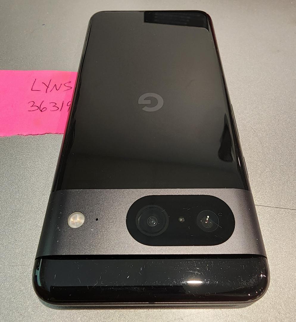 Google Pixel 8 - Unlocked, Obsidian, 128GB, 8GB, G9BQD, Sub-6 5G ...