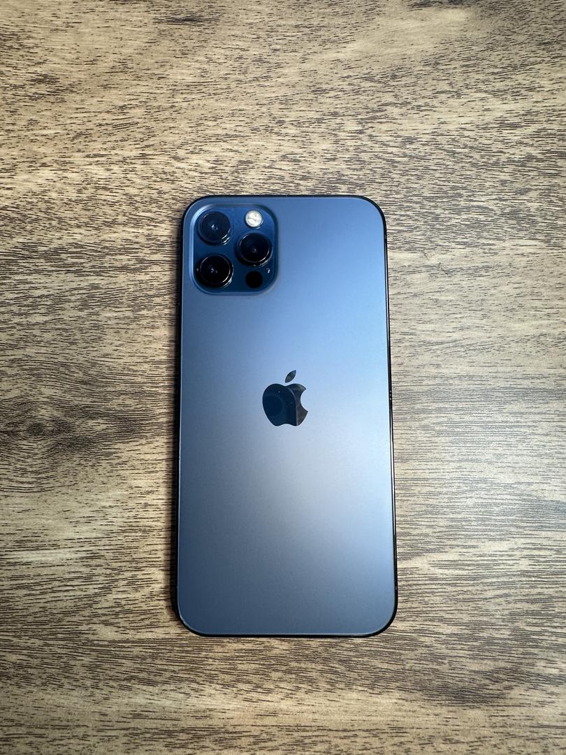 Apple iPhone 12 Pro - Unlocked, Pacific Blue, 128GB, A2341 - LYNU61942 ...