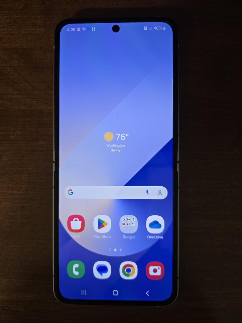 Samsung Galaxy Z Flip6 - AT&T, 512GB, Blue, 12GB, SM-F741U - LYOB89385 ...