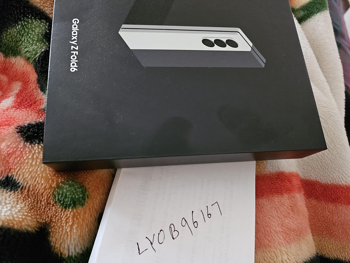 Samsung Galaxy Z Fold6 - Unlocked, Black, 256GB, 12GB, SM-F956U1 ...