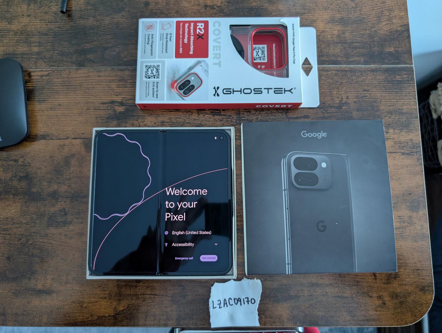 Google Pixel 9 Pro Fold - Unlocked, Obsidian, 256GB, GGH2X - LZAC09170 ...