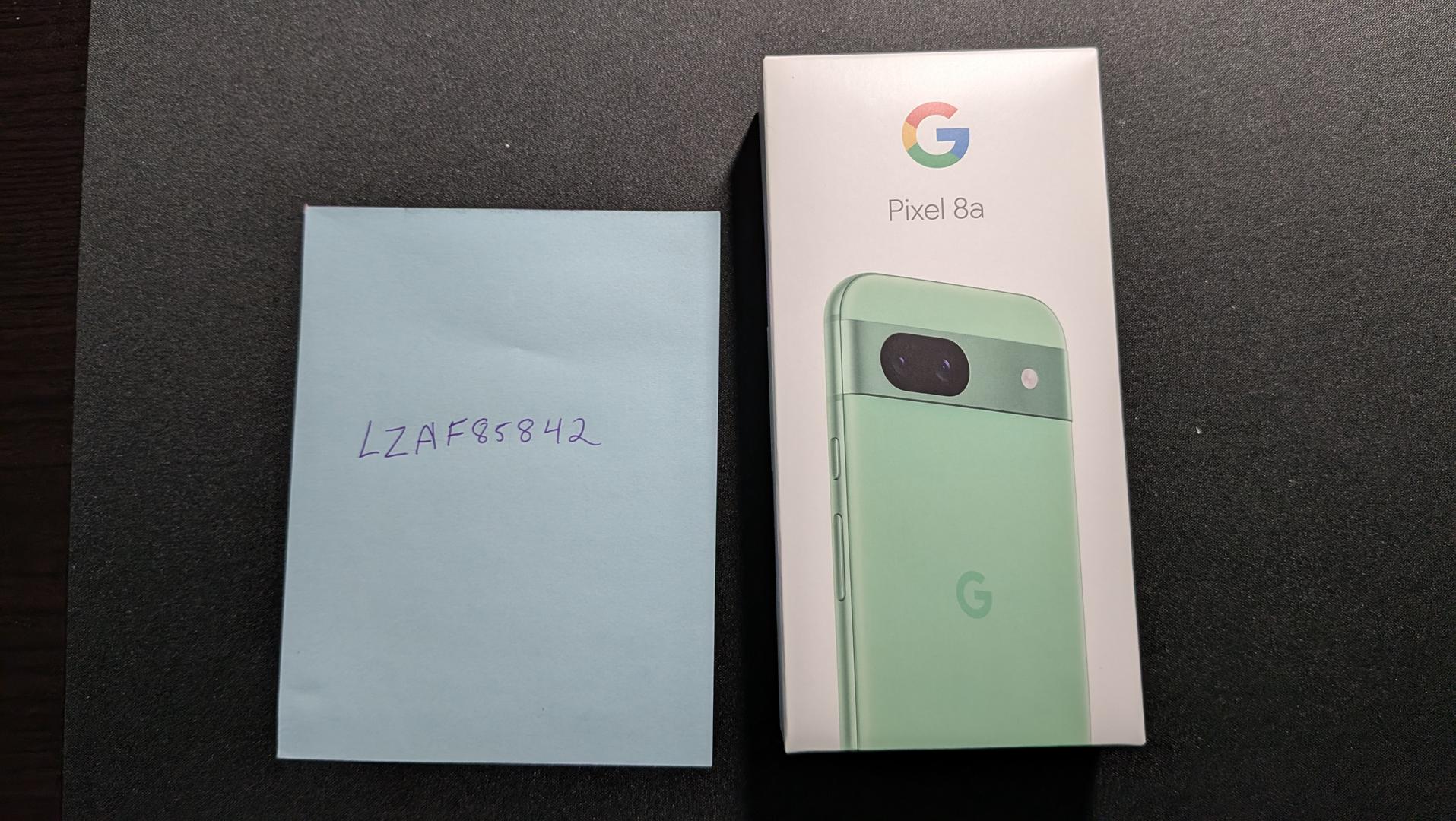Google Pixel 8a - Unlocked, Aloe, 128GB, 8GB, GKV4X, Sub-6 5G ...