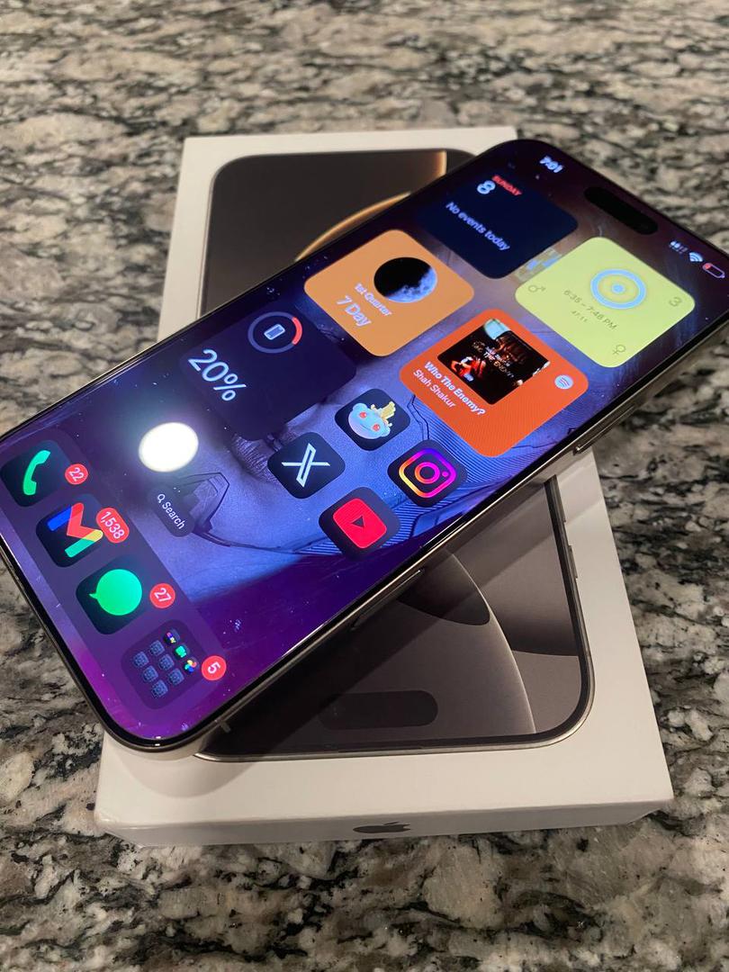 Apple iPhone 16 Pro Max - Verizon, Natural, 256GB, A3084 - LZAR37996 ...