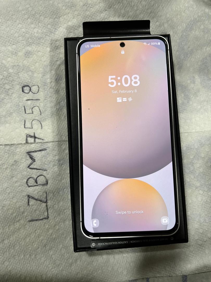 Samsung Galaxy S24 FE - Unlocked, Gray, 256GB, SM-S721U1 - LZBM58218 ...
