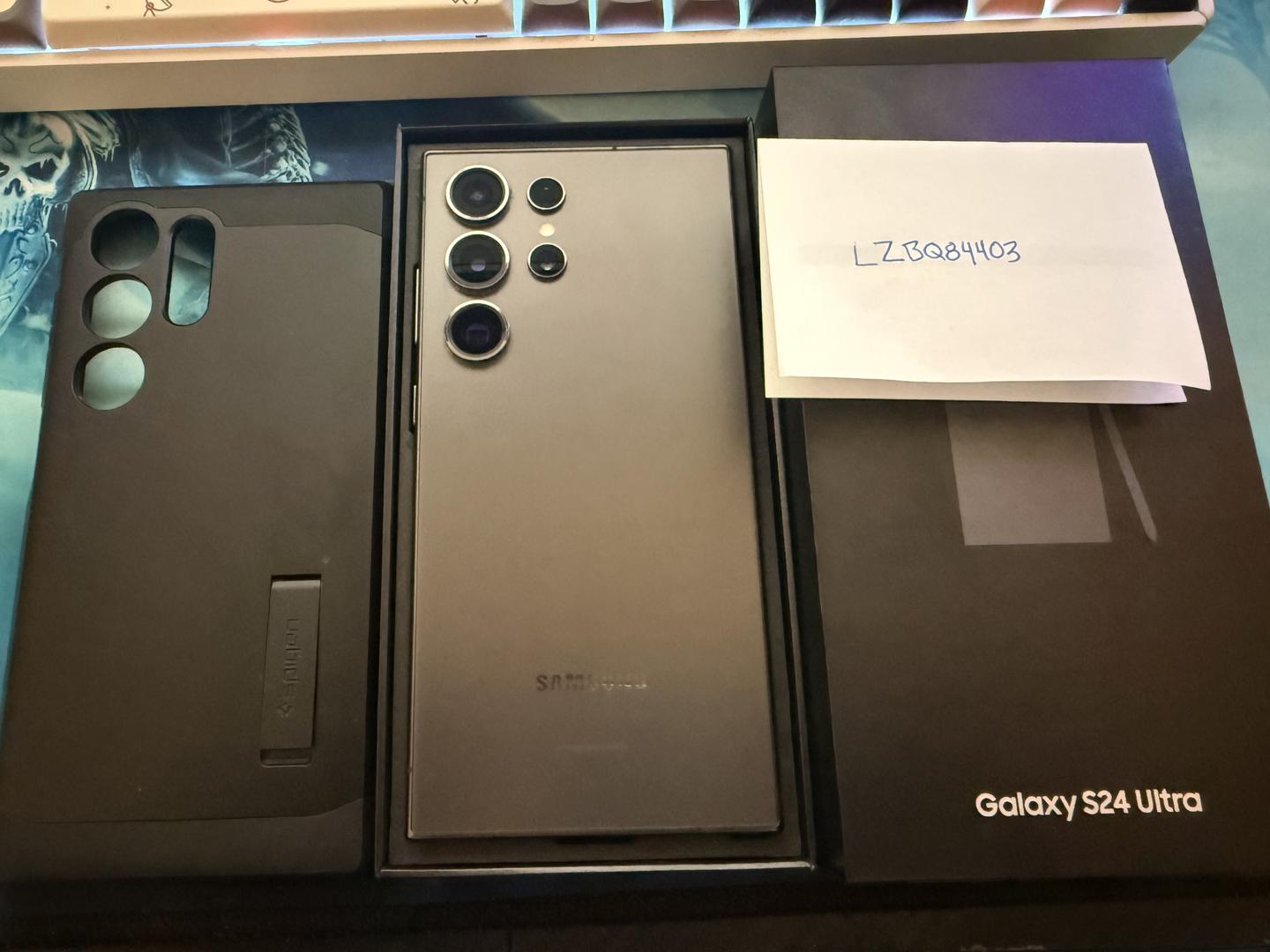 Samsung Galaxy S24 Ultra - Verizon, Black, 256GB, 12GB, SM-S928U ...
