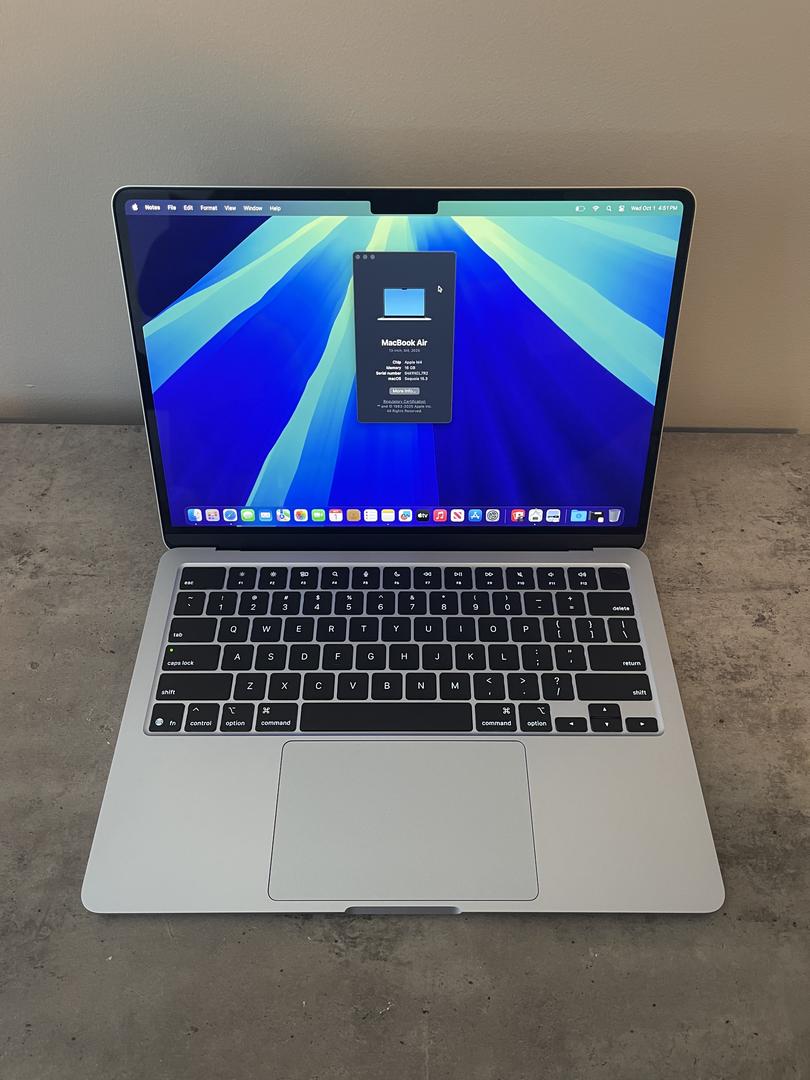 MacBook Air 2025 (M4) - 13" - Apple M4, Sky Blue, 256GB, 16GB ...