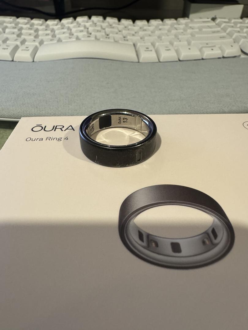 Oura Ring Gen 4 - Stealth, Size 13 - LZMS63986 - Swappa