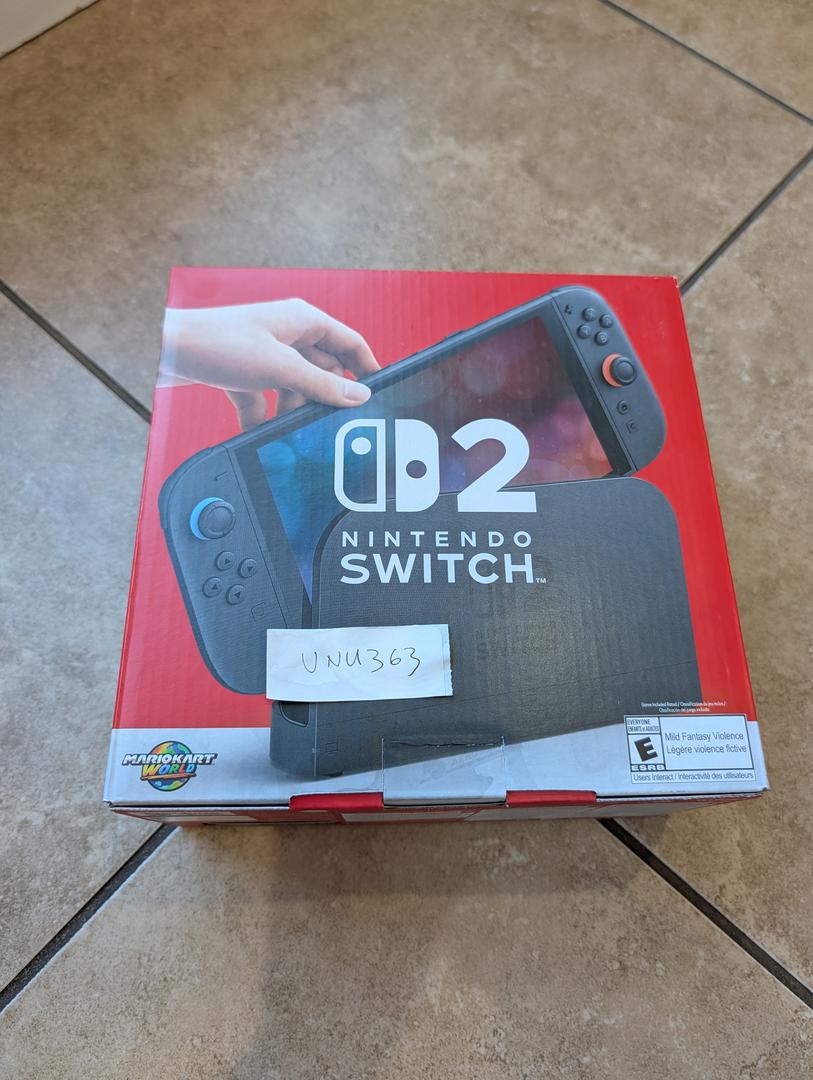 Nintendo Switch 2 - Red & Blue, Standard - LZNU95828 - Swappa