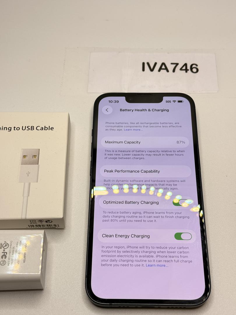 Apple iPhone 14 - Unlocked, Midnight, 128GB, A2649 - LZNV99308 - Swappa