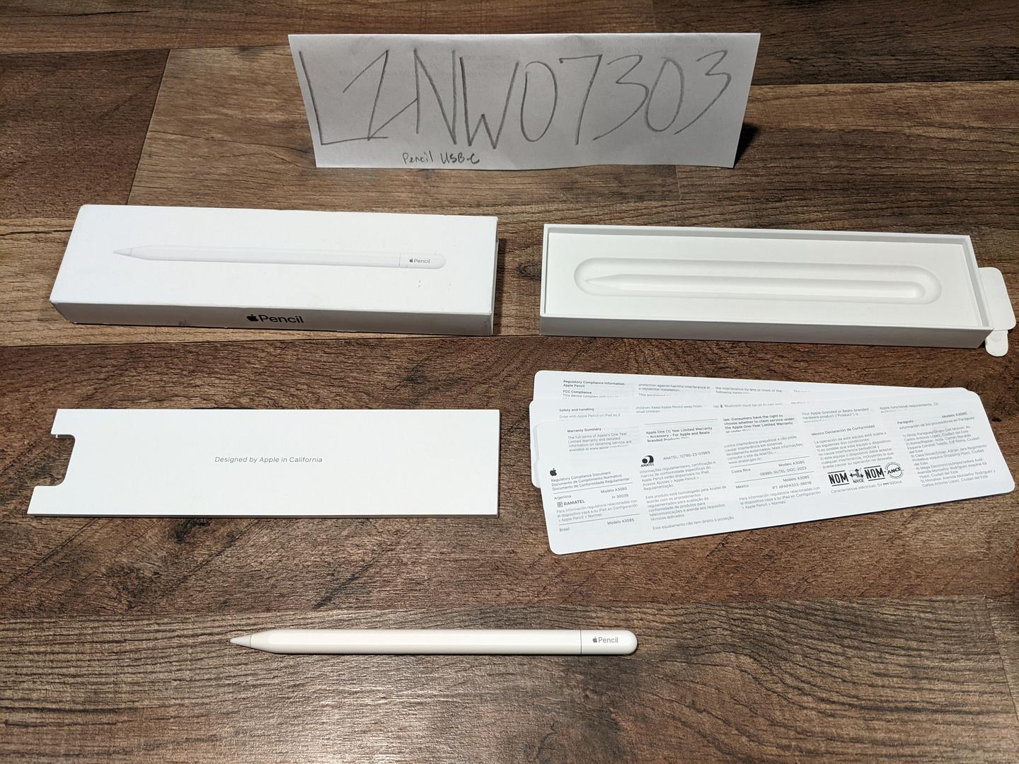 Apple Pencil 3rd Gen (USB-C) - LZNW07303 - Swappa