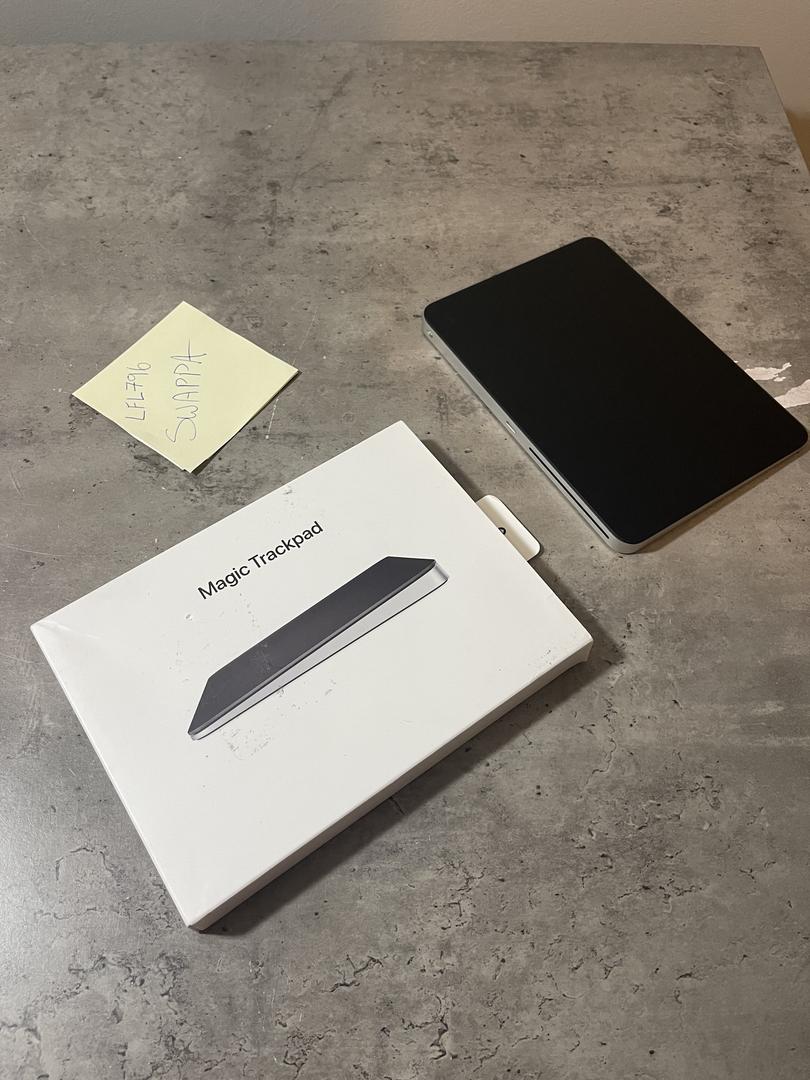 Apple Magic Trackpad - Black - LZNX87201 - Swappa